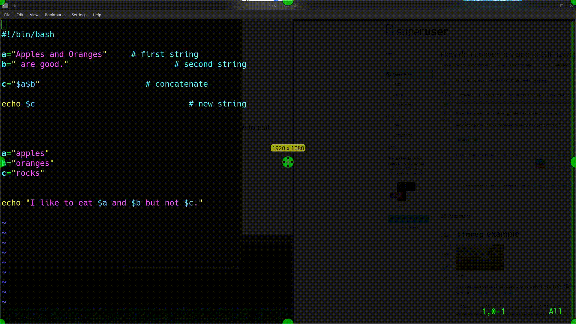 Linux How To Exit Vi Vim Low Orbit Flux